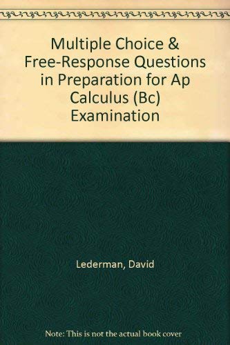 Multiple Choice & Free-Response Questions in Preparation for Ap ...