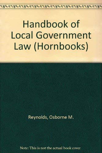 Amazon.com: Handbook of Local Government Law (Hornbook Series ...