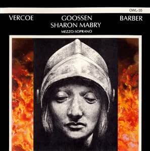 Goossen, Frederic, Vercoe, Elizabeth, Barber, Samuel, Platt, Rosemary ...