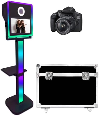 Amazon.com : Camera Photo Booth with 15.6" Mirror Touch Screen APP ...