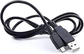 Amazon.com: WLngtv Black USB PC Sync Charger Cable Cord Lead for Sony ...