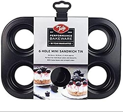 MasterClass KCMCHB96 12 Hole Mini Sandwich Tin with Loose Bases and ...