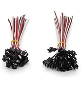 RGBZONE 2 Pack 3 Meters/9.9ft Extension Cable Connect Female Plug to ...