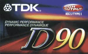 Amazon.com: TDK Dynamic D90 cassette tape : Home & Kitchen