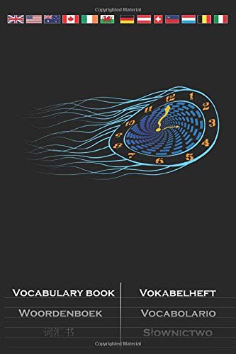 Time flies Vocabulary Book: Vocabulary textbook with 2 columns for Time ...