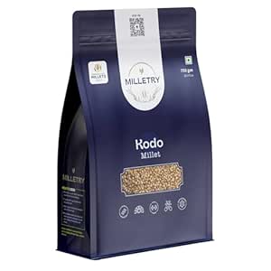 Milletry Kodo Millet (Kodri) Whole Grain, High Plant Protein & Fiber ...