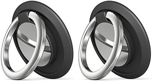 2 Pieces Phone Ring Holder, 360° Adjustable Mobile Phone Loop Universal ...