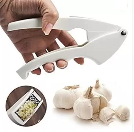 Buy Kwish Present Professional Plastic Garlic & Ginger Crusher Peeler ...