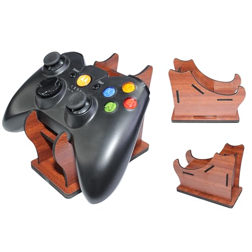IGNITE CRAFTS Wooden Game Controller Stand | Universal Desktop Holder ...