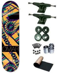 Amazon.com : Alien Workshop Omar Hexmark 7.75 Skateboard Complete ...