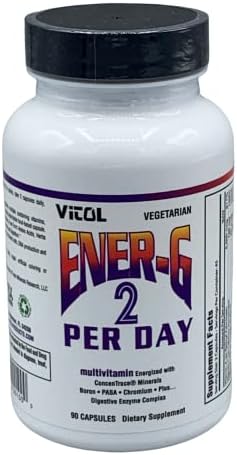 Amazon.com: Vitol Ener-G 2 Per Day, 90 Capsules : Health & Household