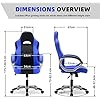 IntimaTe WM Heart Gaming Chair,Ergonomic Office Chair for Adults ,High ...