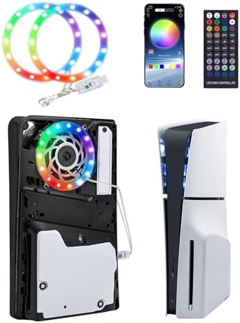 Amazon.com: YUANHOT LED RGB Light Strip Compatible with PS5 Pro ...