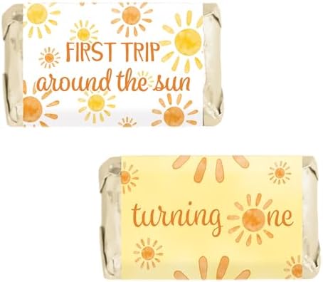 Amazon.com : DISTINCTIVS First Trip Around the Sun 1st Birthday Mini ...