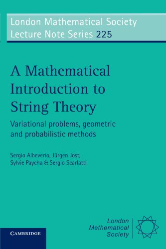 『A Mathematical Introduction to String Theory: Variational - 読書メーター