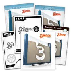 BJU Science 3 Subject Kit-Worktext, Teacher with CD, Activities Manual ...