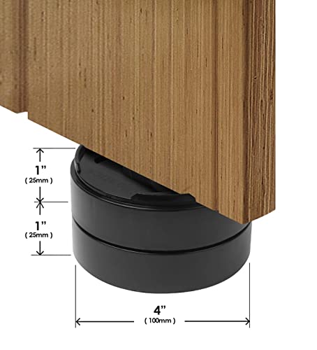 Snapklik.com : Stack-Its 1 Inch Adjustable Bed Risers/Furniture Risers