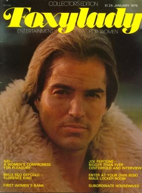 Foxylady Magazine (entertainment for women, January 1975 first issue ...