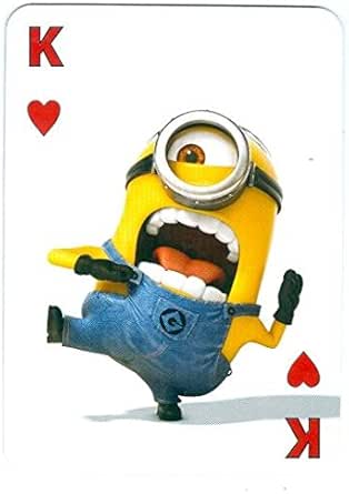 Despicable Me Minion trading game card King Hearts 2x4 Karate at Amazon ...