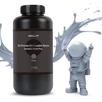 Creality Official Upgrade 3D Printer Resin, 1000g Standard Photopolymer ...