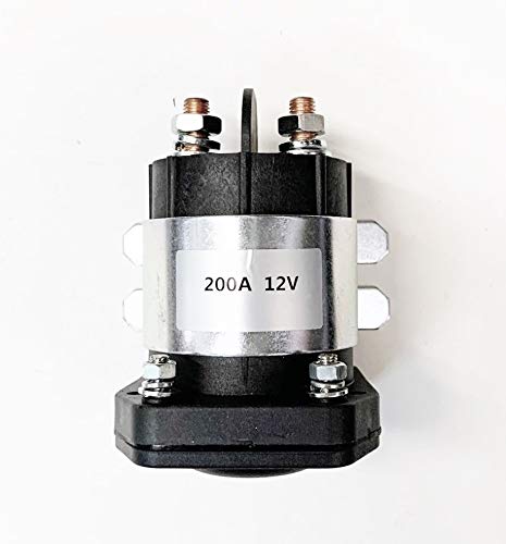 Amazon.com: 12V 12 Volt Solenoid 4 Terminal 200 Amp Replaces Trombetta ...