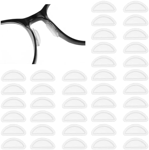 Amazon.com: YUXIANLB 20 Pairs Eyeglass Nose Pads, Soft Stick On ...
