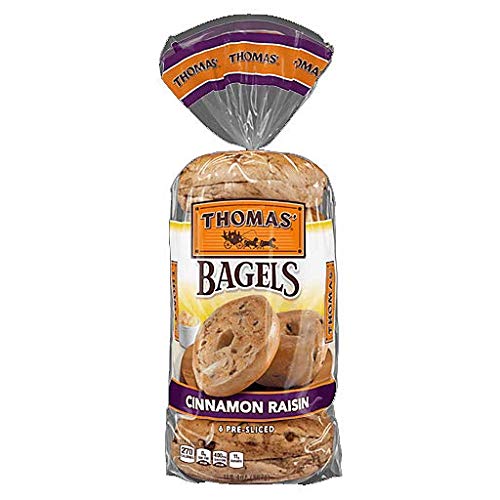 Amazon.com : Thomas' Cinnamon Raisin Bagels, 18oz : Everything Else