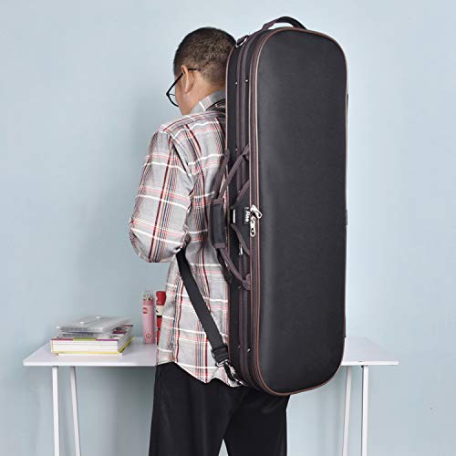 FINO 4/4 Full Size Violin Case Professional Oblong Violin Hard Case ...