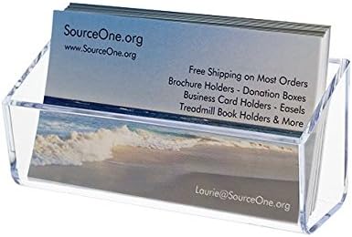 Amazon.com : Source One Magnetic Business Card/Gift Card Clear Holder ...