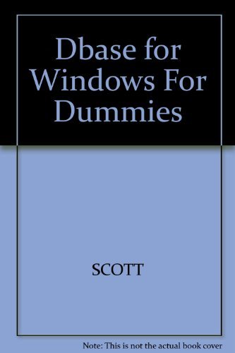 dBASE for Windows for Dummies: Palmer, Scott D.: 9781568841793: Amazon ...