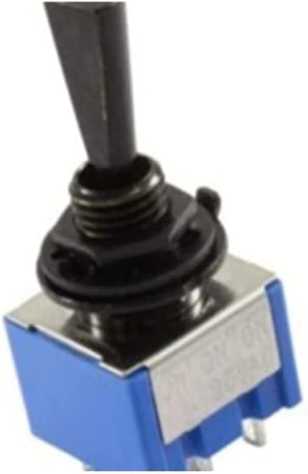 Amazon.com: 3-way On-On-On Black Mini Flat Paddle Toggle Switch ...