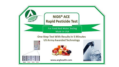 Buy NIDS® ACE Rapid 5 Minute Pesticide, Toxic/Heavy Metal, Arsenic Test ...
