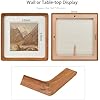 Amazon.com - Recuerdos 5x5 Picture Frame in Natural Teak Wood,Square ...
