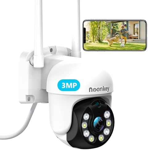 Amazon.com : Noonkey 2K/3MP Light Bulb Security Camera, 5G& 2.4GHz WiFi ...