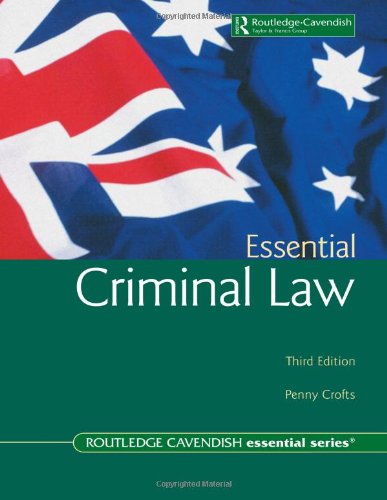 Amazon.com: Essential Criminal Law: third edition (Australian Essential ...