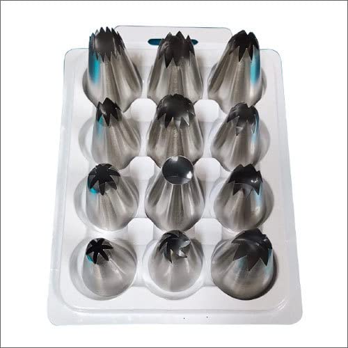Buy Shoppers Hub PNQ 12Pcs PROFESSIONAL BIG SIZE V SHAPE NOZZLE SET ...
