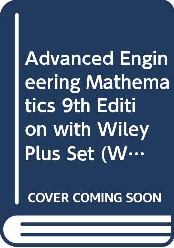Advanced Engineering Mathematics 9th Edition with Wiley Plus Set (Wiley ...