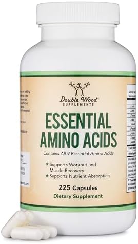 Amazon.com: Nutricost EAA Capsules 1200mg, 240 Capsules - Essential ...