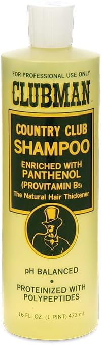 Amazon.com : Clubman Country Club Shampoo, Enriched with Panthenol, The ...
