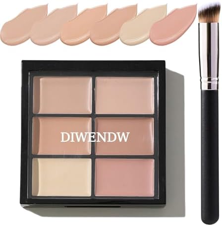 Amazon.com : 6 Colors Correcting Concealer Palette,Colors Corrector ...