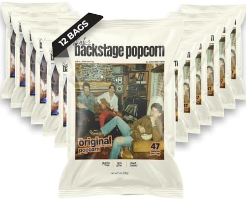 Amazon.com: Rob's Backstage Popcorn in Bags | Mumbai Nights & Original ...