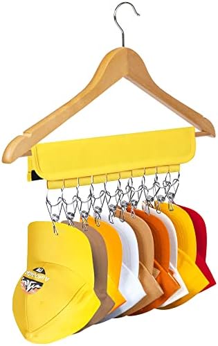 Amazon.com: Hat Rack for Baseball Caps, Hat Hanger for Closet, Loscarol ...