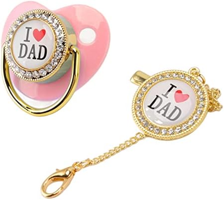 Amazon.com : Personalized Bling Pacifier, Baby Soother Pacifier ...