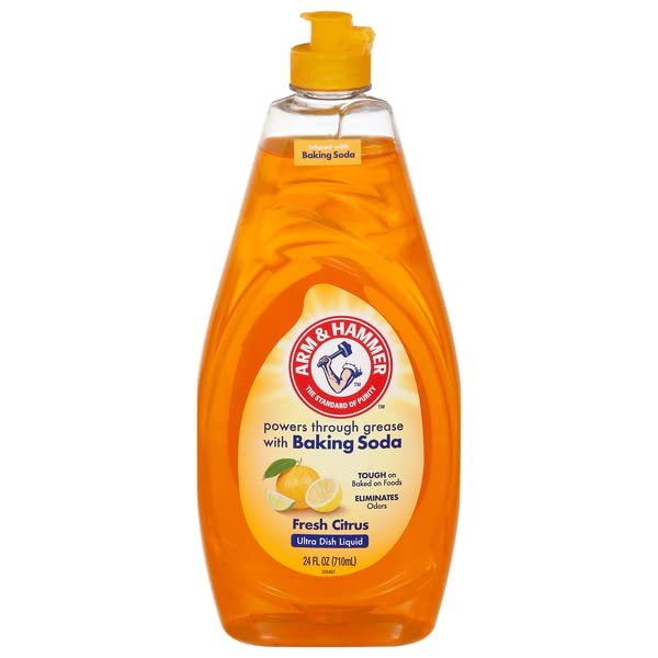 Amazon.com: Arm & Hammer, Ultra Dish Liquid Fresh Citrus, 24 Fl Oz ...