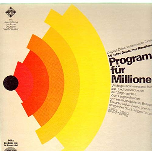 50 Jahre Deutscher Rundfunk - Programm Für Millionen [3x Vinyl LP ...