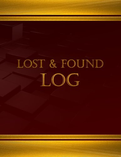 Lost & Found Log (Log Book, Journal - 125 pgs, 8.5 X 11 inches): Lost ...