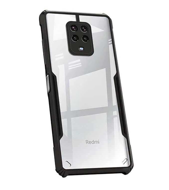 COBERTA Back Cover for Redmi Note 9 Pro Max Back Cover Case - Black ...