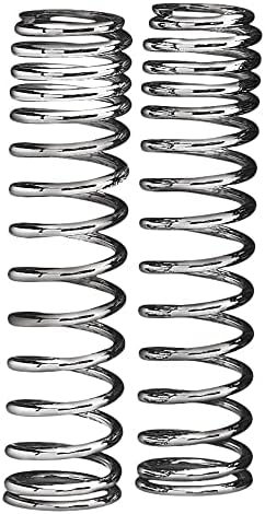 Amazon.com: Progressive Suspension 03-1365C Springs Chrome 120/170 ...