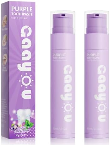 Amazon.com: Evo Purple Toothpaste - Instant Teeth Color Correction ...