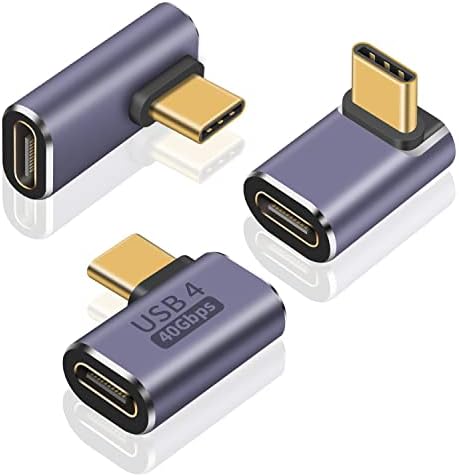 Amazon.com: Poyiccot USB C Right Angle Adapter PD 240W, Right Angle USB ...
